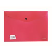 Croxley A4 Document Envelope with Button - Red (Pack of 12) | Buy ...