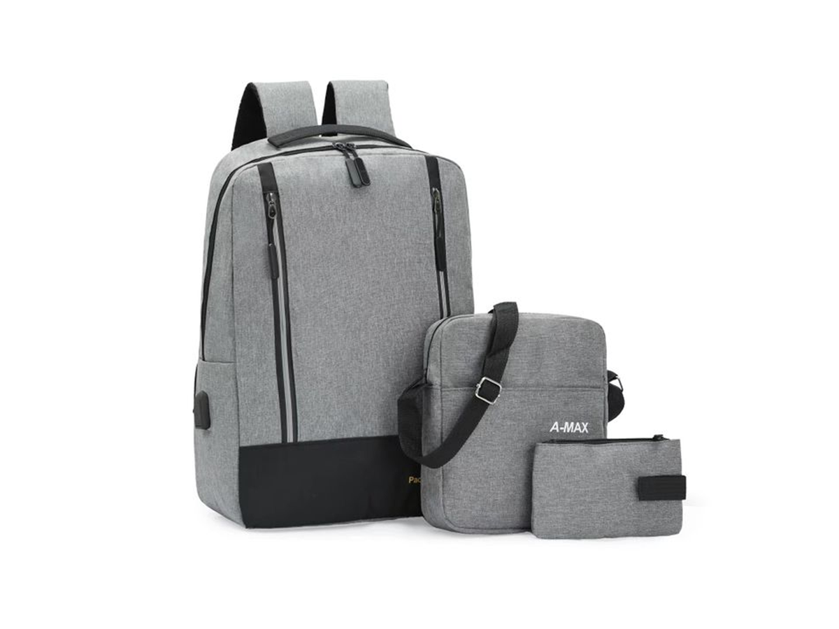 LM - Modern 3 piece backpack | Shop Today. Get it Tomorrow! | takealot.com