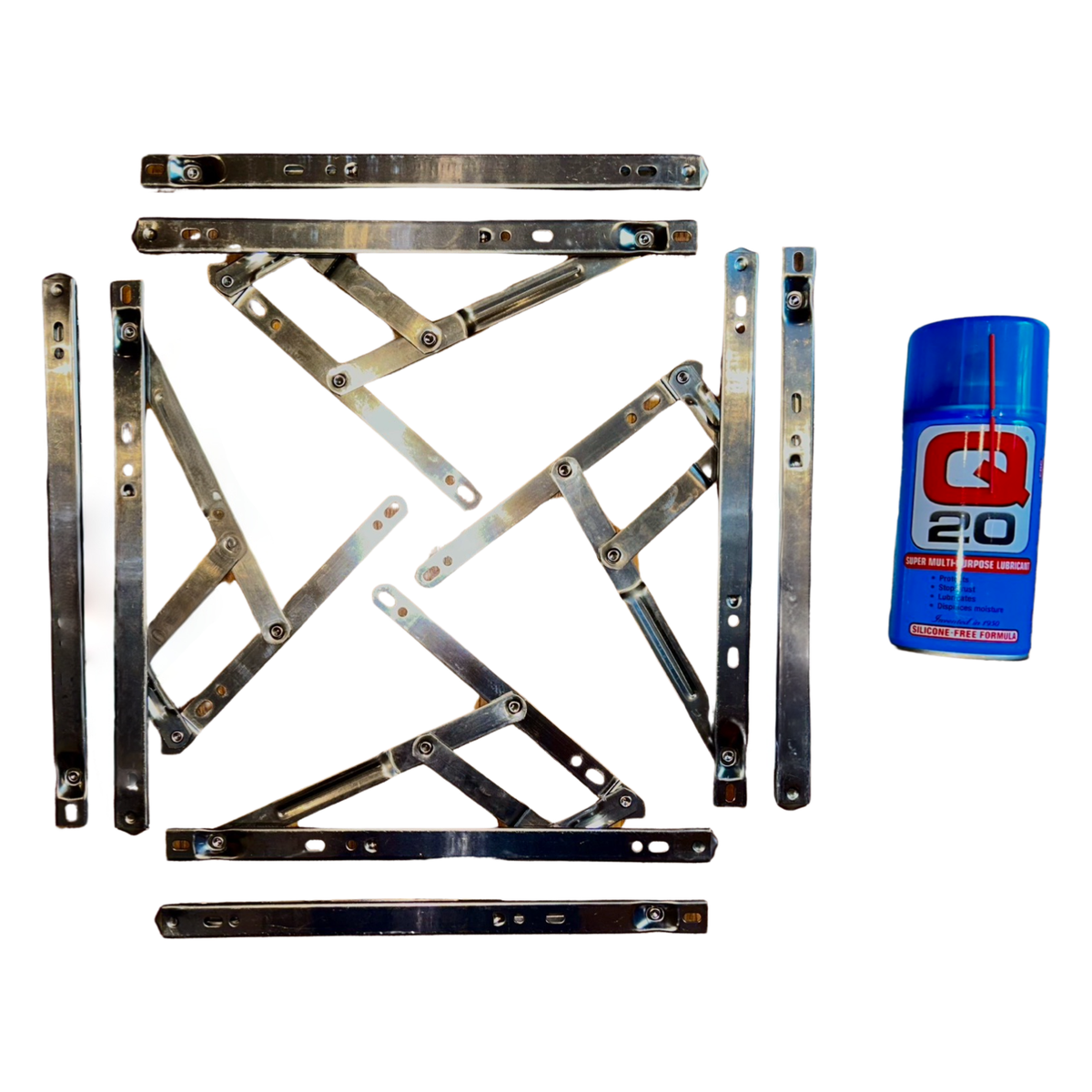 Aluminium Window Friction Stays Coastal & 300G Q20 Lubricant Combo 4 ...