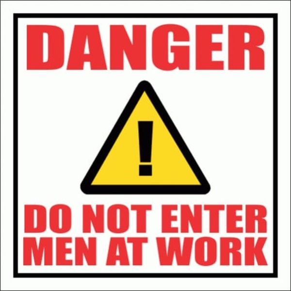 Men At Work Safety Sign | Shop Today. Get it Tomorrow! | takealot.com