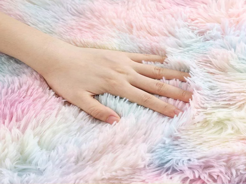Rainbow Washable Comfy Fluffy Carpet | Shop Today. Get it Tomorrow ...