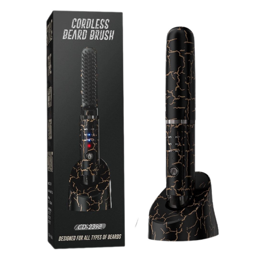 MGI Men's Limited Edition Cordless Beard & Hair Straightener Brush | Shop Today. Get it Tomorrow ...