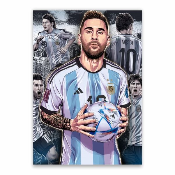 Messi Collage Poster - A1 | Shop Today. Get it Tomorrow! | takealot.com