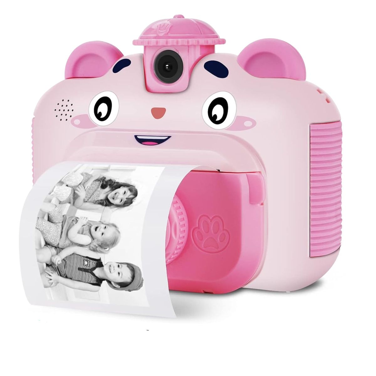 Kids Pink Instant Camera with Printer|Photos & Videos|Fun Frames ...