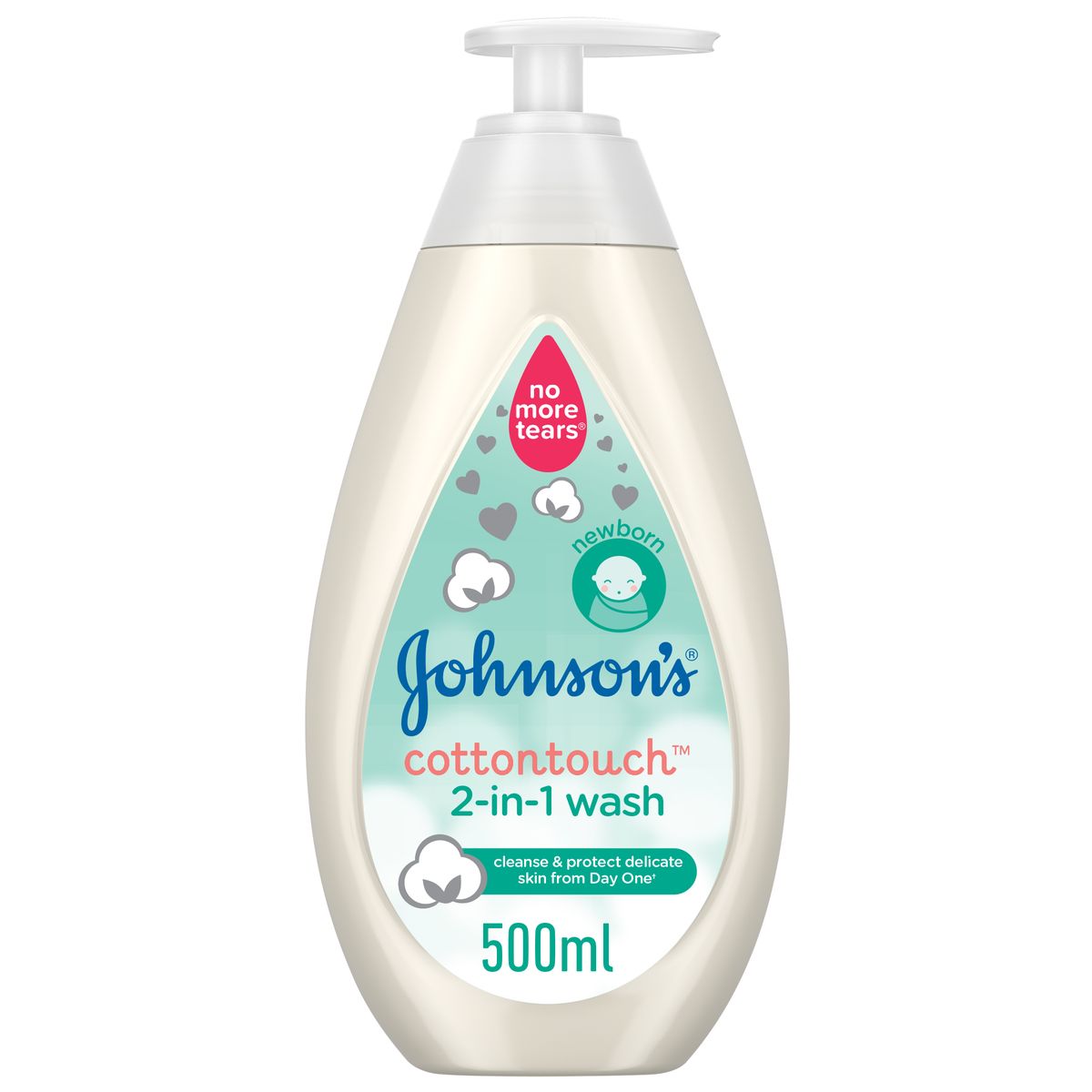 Johnson's Baby Cottontouch, 2-In-1 Wash, 500ml | Shop Today. Get it ...