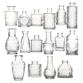 MIkaco Creative Embossed Mini Vase - Set of 16 | Shop Today. Get it ...