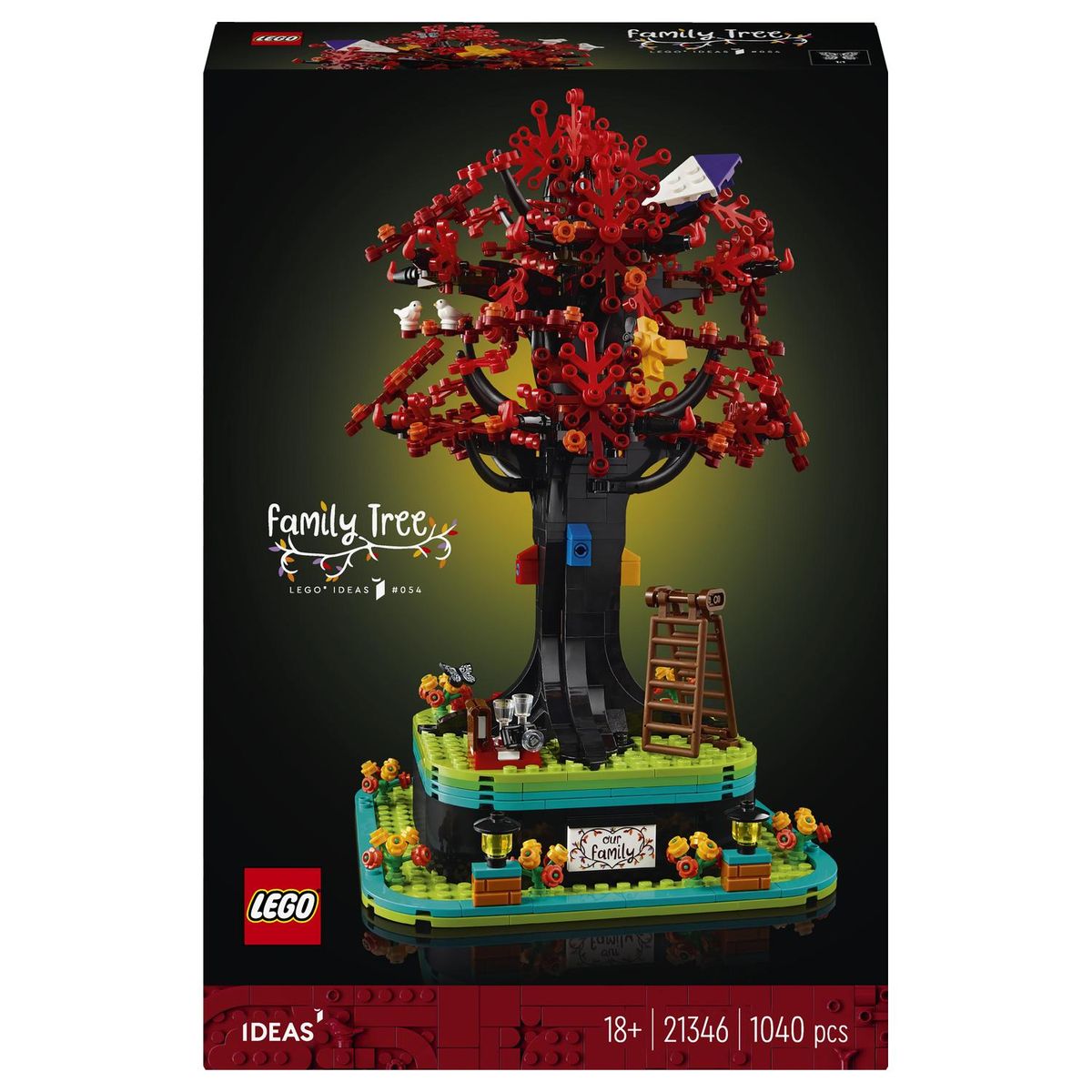 LEGO® Ideas Family Tree 21346 Building Blocks Toy Set (1040 Pieces ...