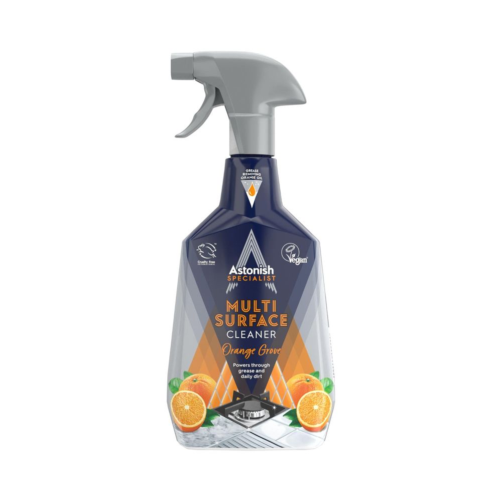 Astonish Specialist Multi Surface Kitchen Cleaner Spray Orange Grove ...