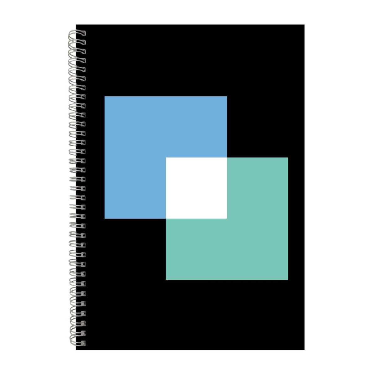 Geometric Blocks Notebook Geometry Gift Idea A4 Notepad 165 | Shop ...