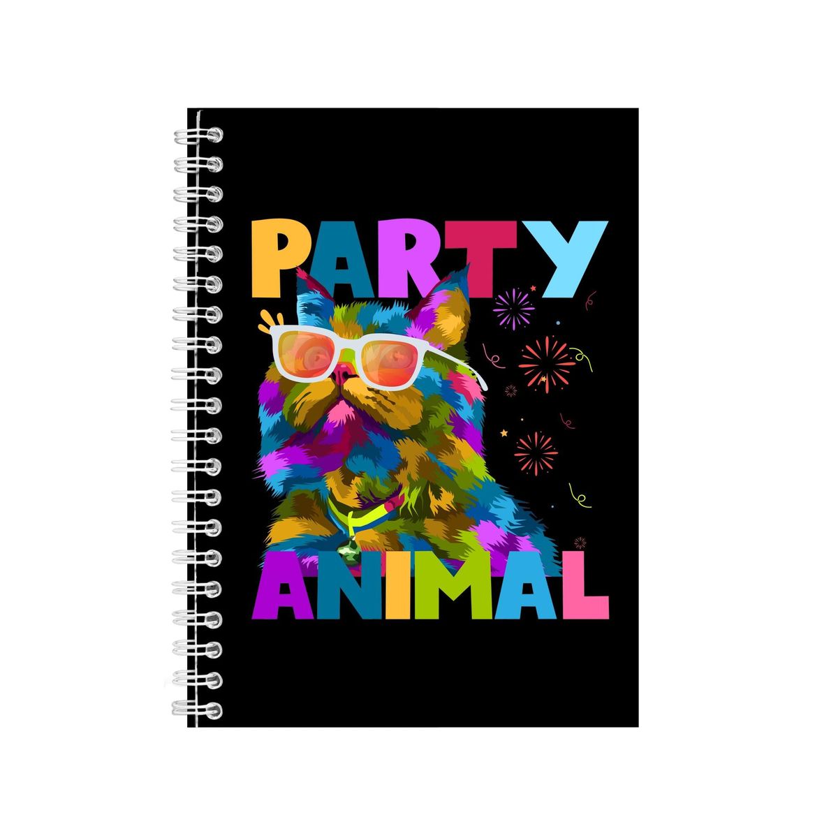 Party Animal Notebook Animals Gift Idea Writing Book Notepad Pad 51 ...