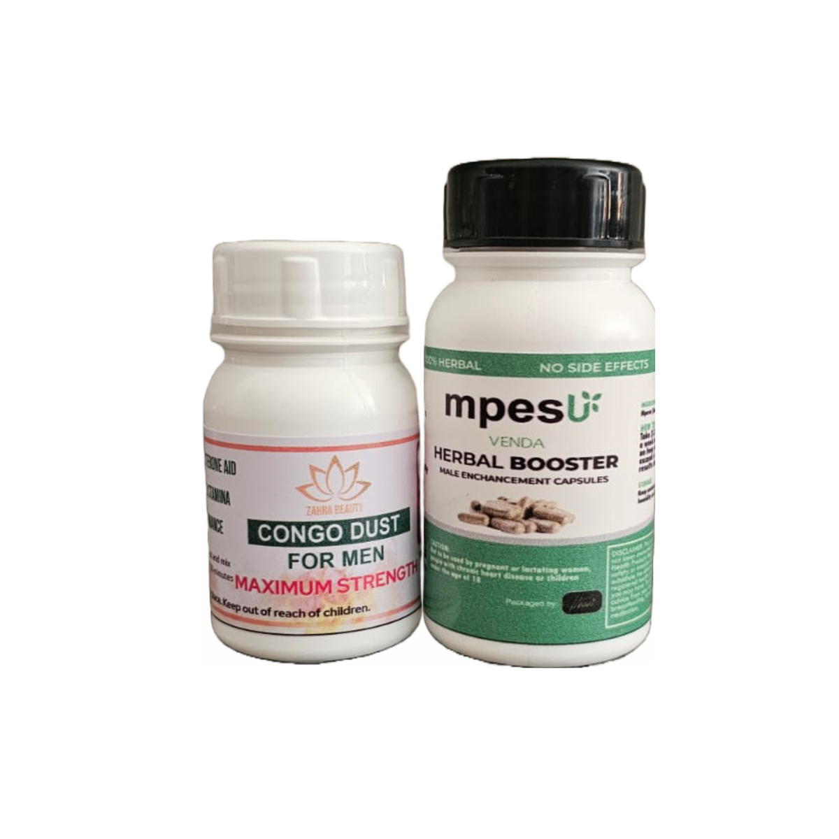 Mpesu Libido Capsules and Congo Dust Powder for Stronger Erection ...