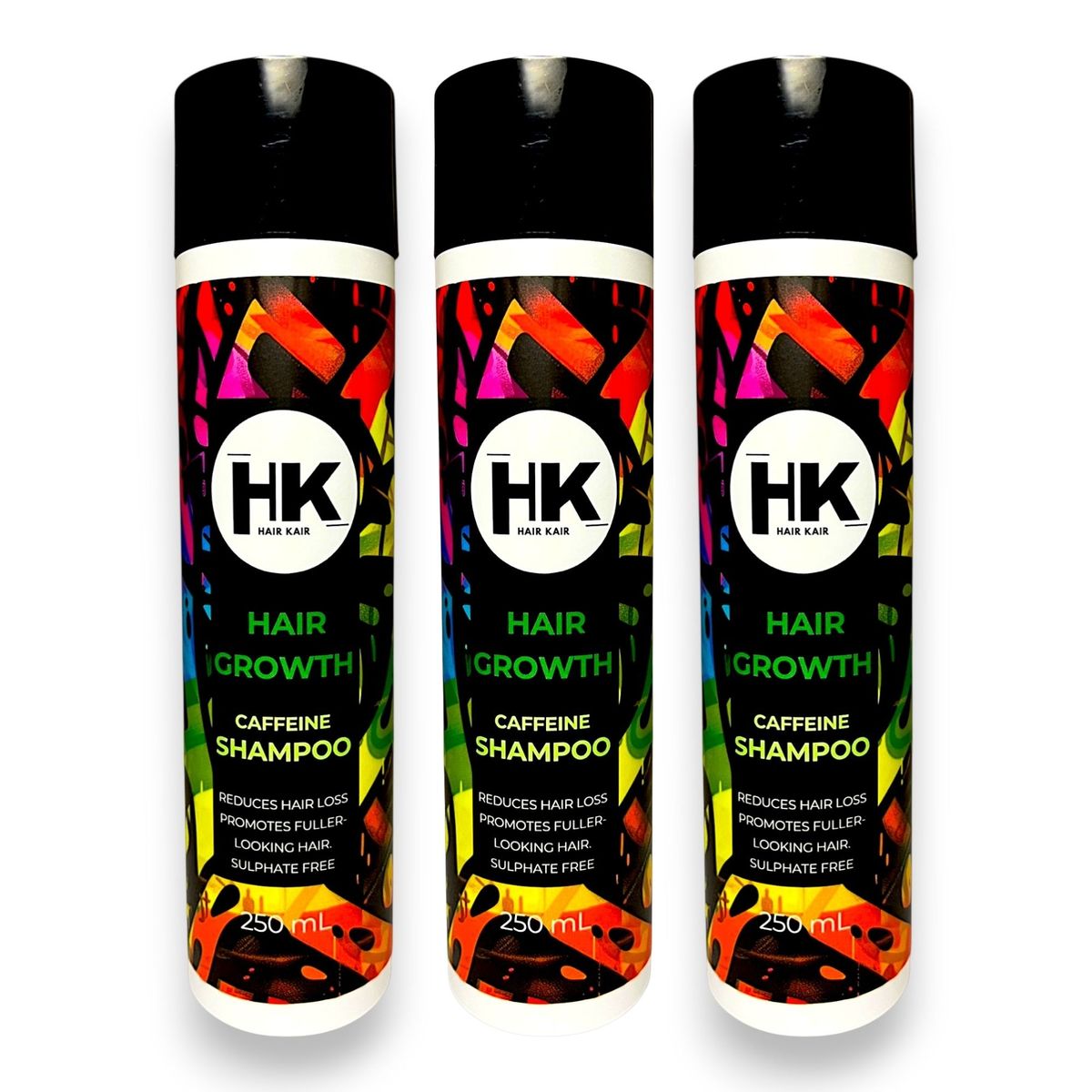 HK Caffeine Hair Growth Shampoo Triple Pack - 3 x 250ml | Shop Today ...