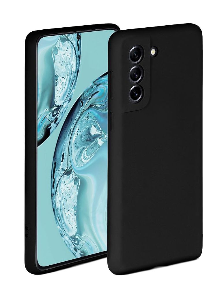 Liquid Silicone Back Case For Samsung Galaxy S21 FE - Black | Shop Today. Get it Tomorrow ...