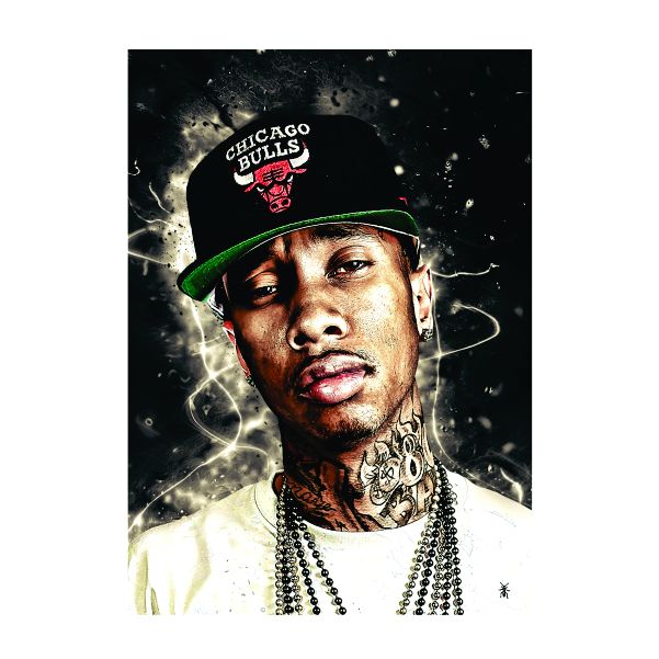 Tyga American Rapper - A1 Poster | Shop Today. Get it Tomorrow ...