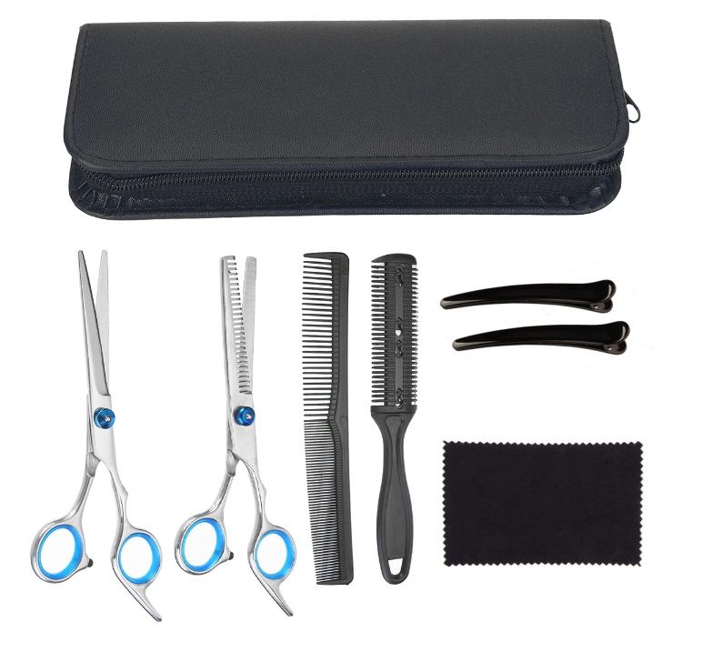 8 Piece Professional Haircut Scissors Kit | Shop Today. Get it Tomorrow ...