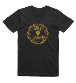 One Roll to Rule Them All : DND / RPG Gaming T-Shirt | Shop Today. Get ...