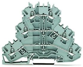 Wago (2002-3201) DIN Rail Mount Terminal Block, 6 Ways, 22 AWG | Shop ...