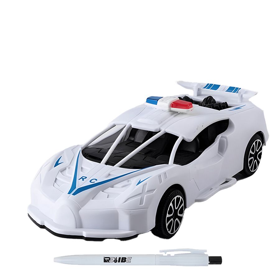 Detailed Fast Remote Controlled Police Car Bugatti Toy With ReVibe Pen ...
