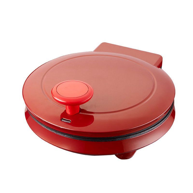 Round Flip Electric Pizza Oven with Double-Sided Non-Stick Coating ...