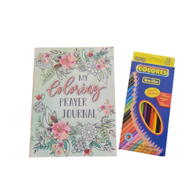 Christian Book - My Coloring Prayer Journal with 12 Pencils | Shop ...