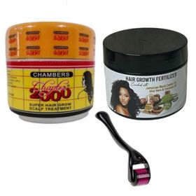 Chapter 2000 Hair Grow Scalp Treatment, Fertilizer with Derma Roller ...