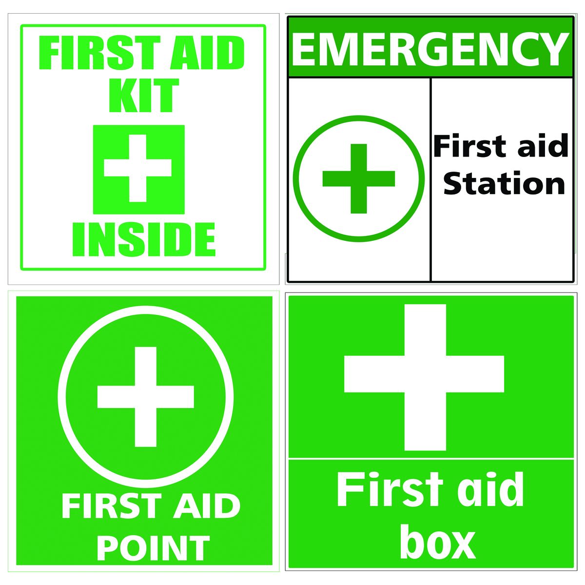 First Aid Sign-4 Pack | Shop Today. Get it Tomorrow! | takealot.com