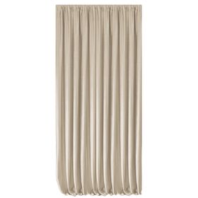Matoc Designs Readymade Curtain - 100% Blackout - Luxe Velvet -Beige -Taped | Shop Today. Get it ...