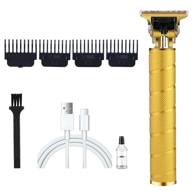 T Blade Zero Gapped Rechargeable Beard Shaver, Hair Cutting Kit - Gold ...