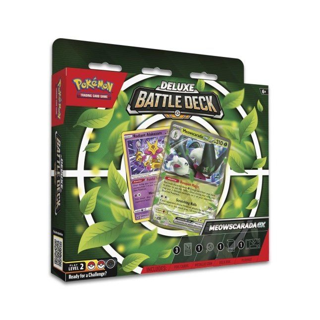 Pokemon Deluxe Battle Deck - Meowscarada ex | Shop Today. Get it ...