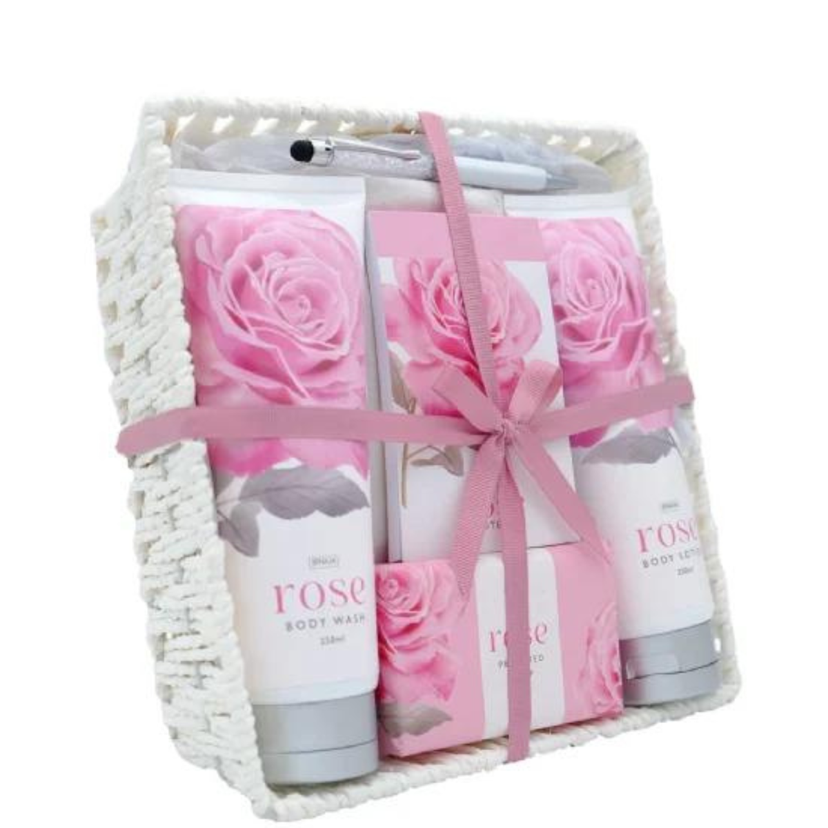 Rose Indulgence Gift Set - Womens Gift Basket - Bath & Body (with Notepad) | Shop Today. Get it ...