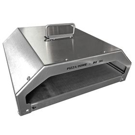 Single Square Pizza Oven with Stainless Steel Tile | Shop Today. Get it ...