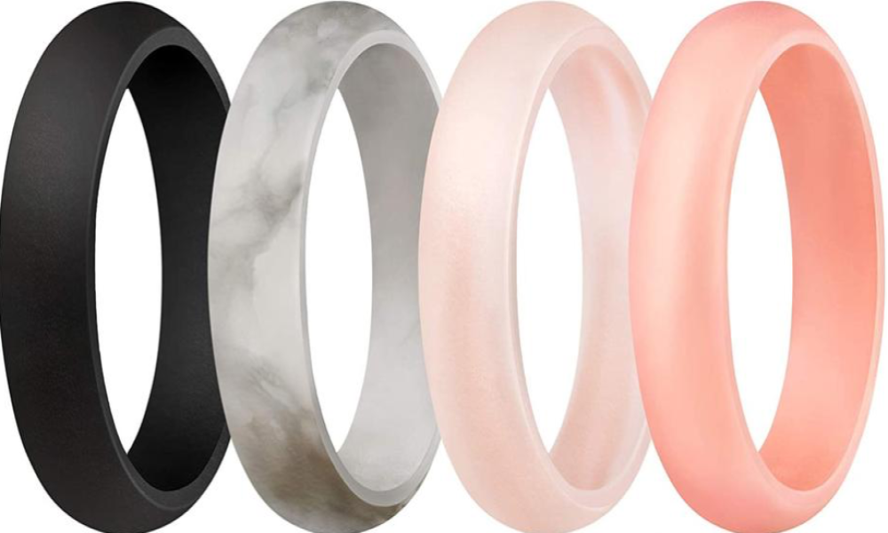 Rings Silicone Women Dome Style - Combo 12 | Shop Today. Get it ...