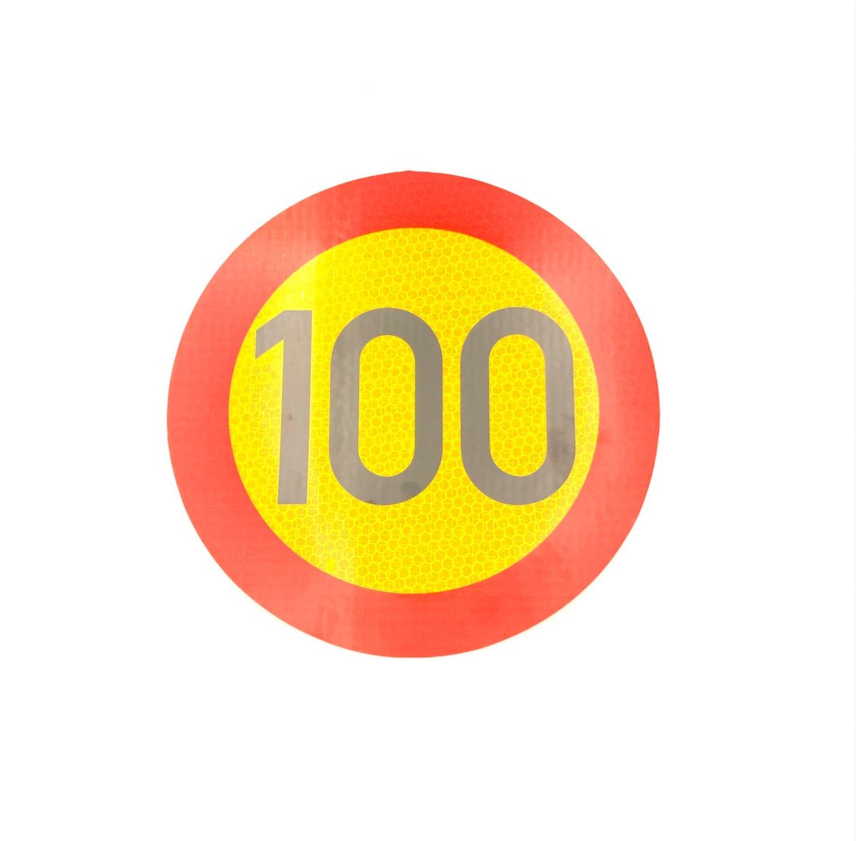 Reflective Speed Limit Decal / Sticker 100 km/h | Shop Today. Get it ...