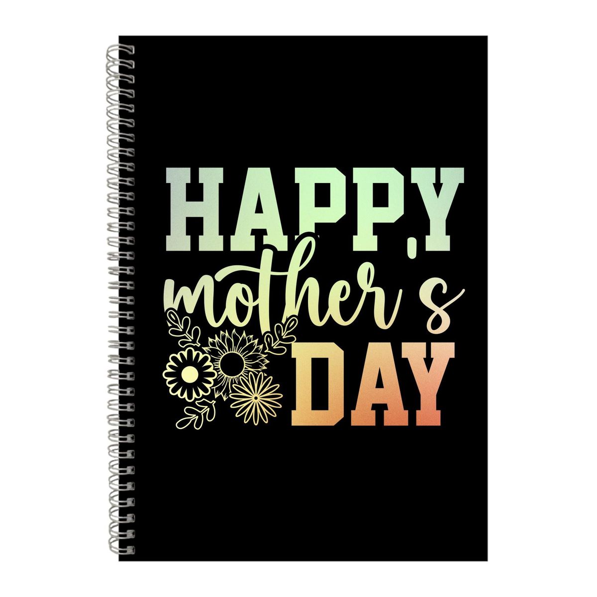 Happy A4 Notebook Pad for Mothers Day Trendy Mom Sayings Graphic ...