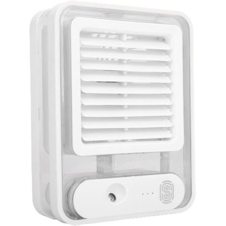 Air Conditioning - Portable Air Transparent Spray Light Fan with 3 ...