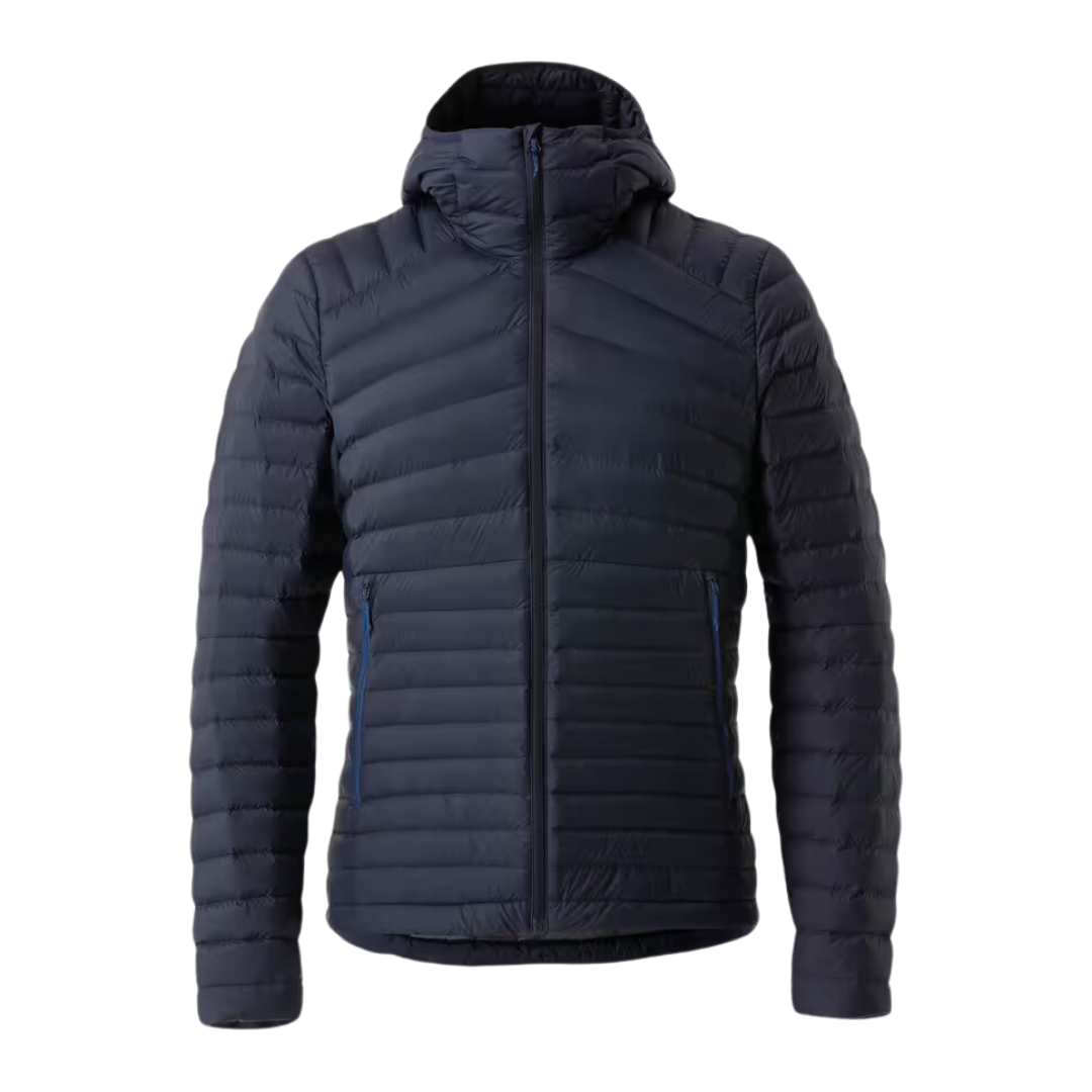 Forclaz Men's Mountain Trekking Hooded Down Jacket - Blue | Shop Today ...