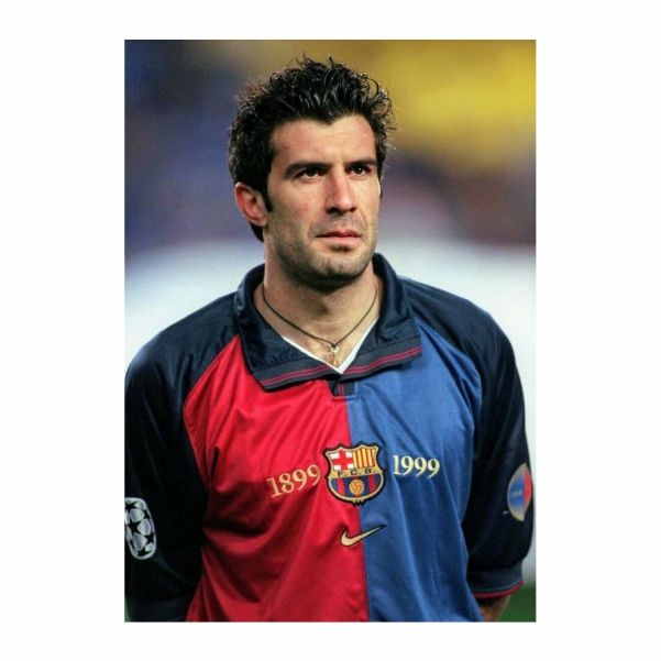 Luis Figo Barcelona Poster - A1 | Shop Today. Get it Tomorrow ...