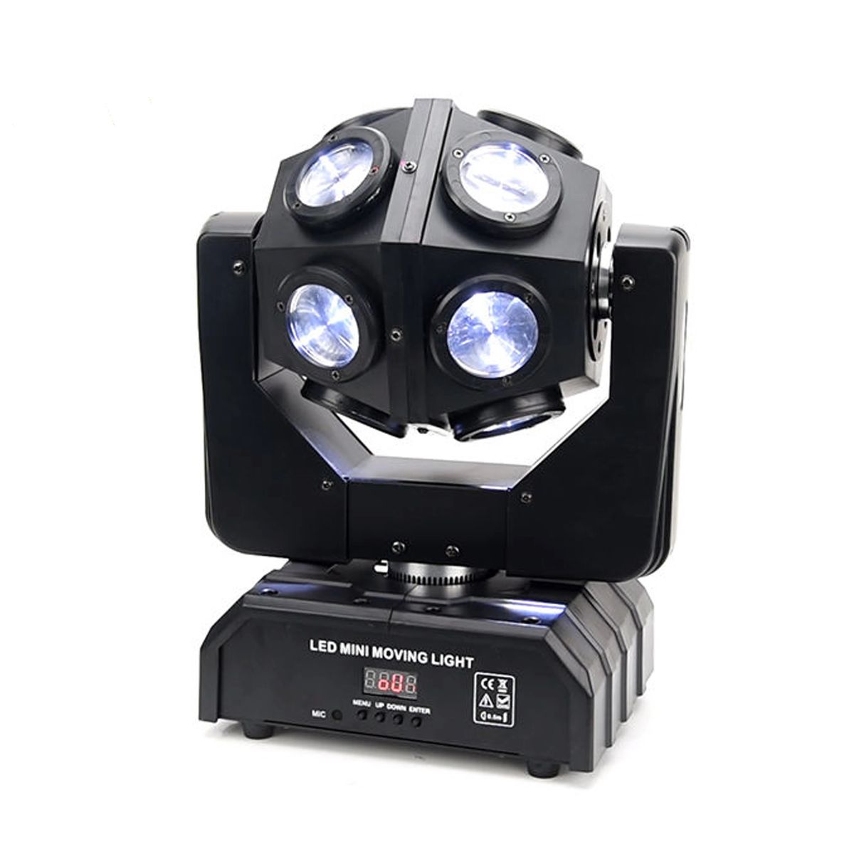 4 in 1 RGBW Moving Head Stage Light Party Ball-Shape LED Disco Party ...