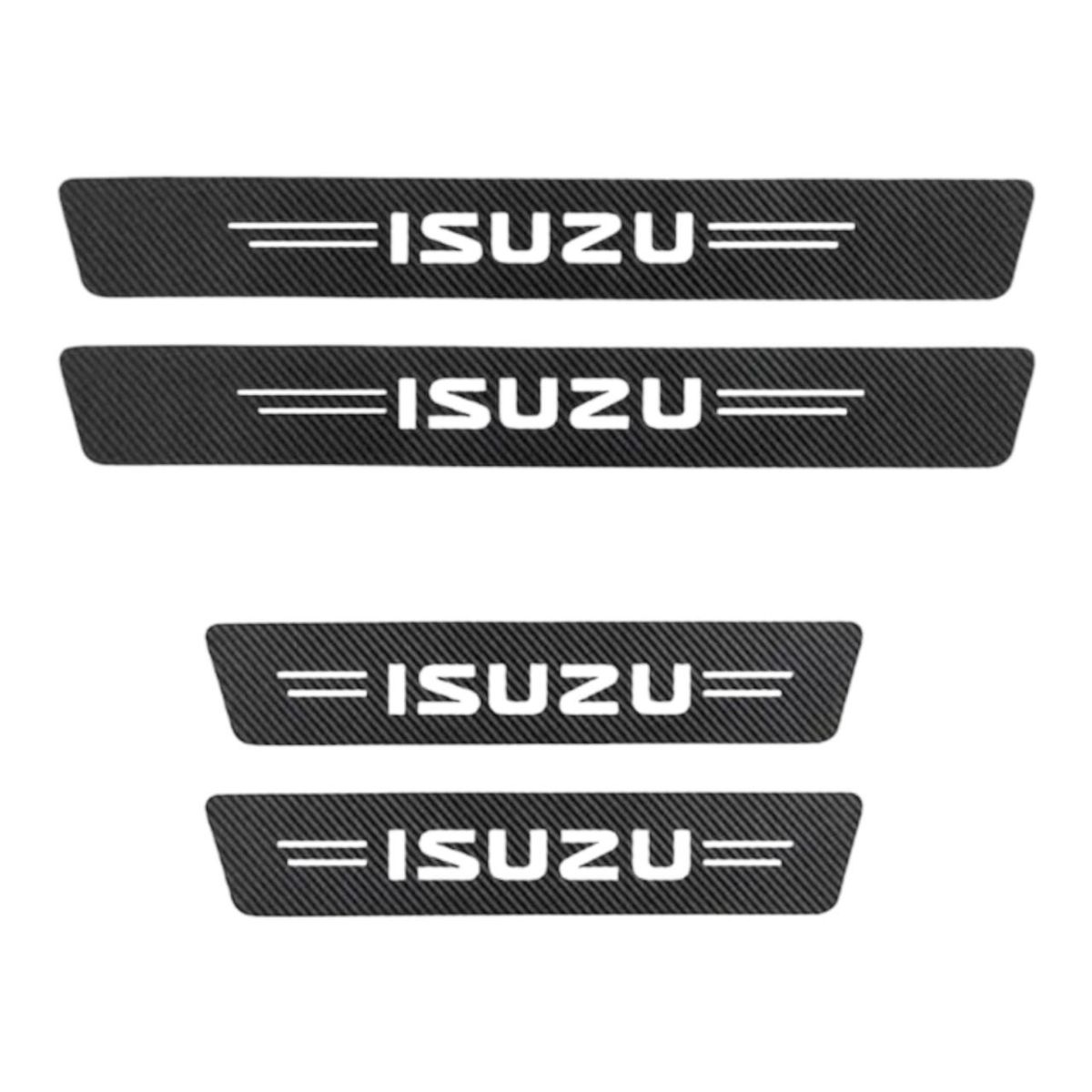 Door Sill Protective Vinyl Stickers For Isuzu - White | Shop Today. Get ...