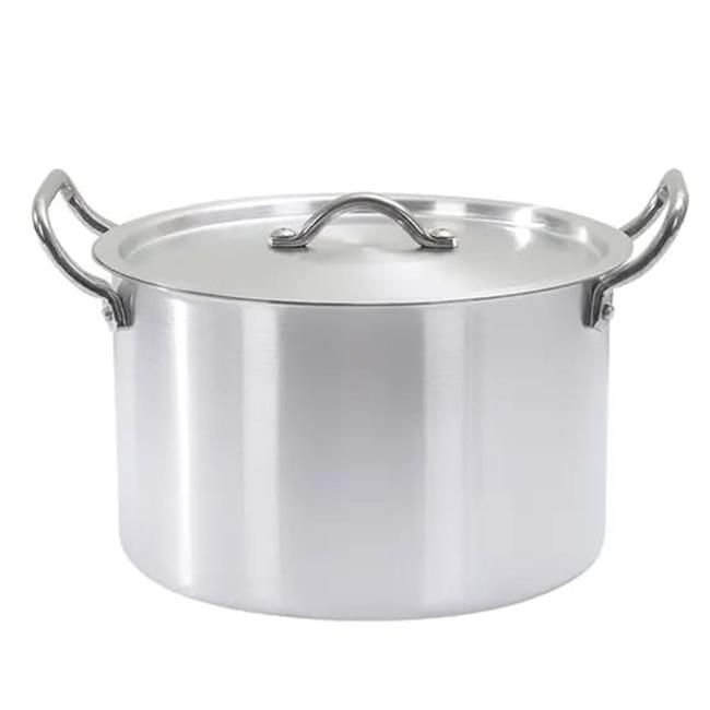Aluminum Non-stick Pot With Lid and Double Handles | Shop Today. Get it ...