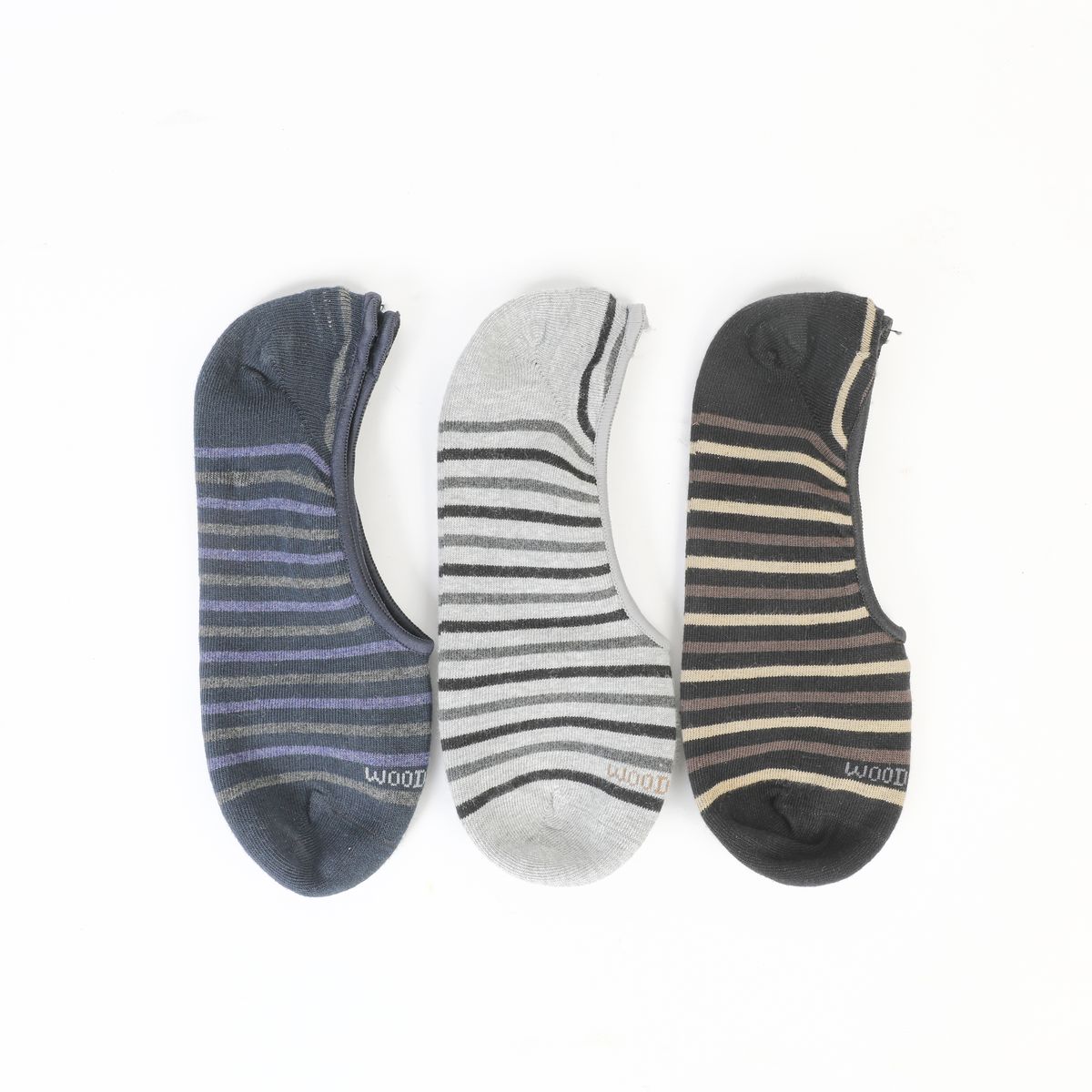 Woodland Men's Secret Socks - Triple Pack - Multi Colours (BD144 ...