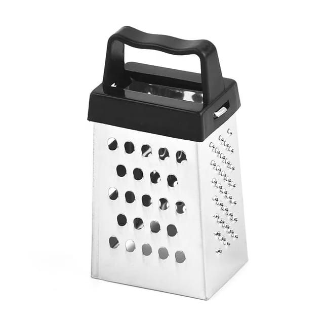 Stainless Steel Four-sided Mini Cheese Food Grater With Plastic Handle ...