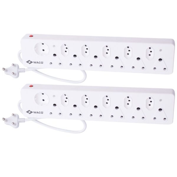 Waco - 12 Way Multiplug with Shutters - Pack of 2 | Shop Today. Get it ...