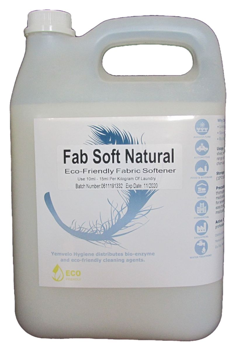 Yemvelo Hygiene - Fab-Soft Fabric Conditioner - 5lt | Shop Today. Get ...