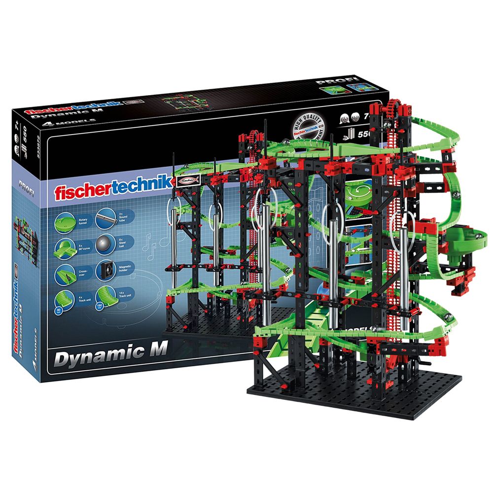 Fischertechnik Dynamic M Marble Run - 550 Pieces | Shop Today. Get it Tomorrow! | takealot.com