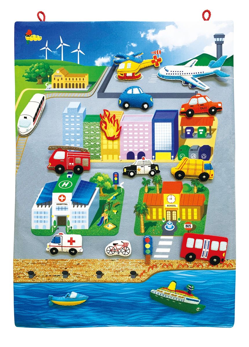 Transport - Wall Hanging Cloth Chart - 70 x 50cm | Shop Today. Get it ...