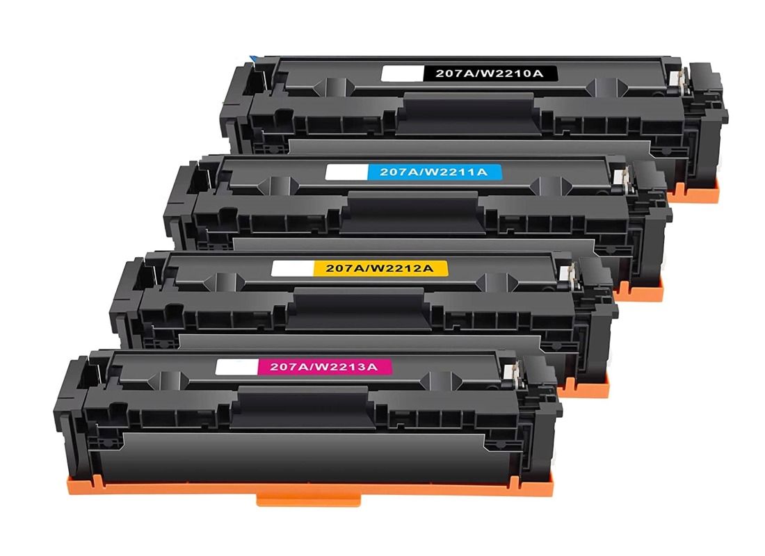 Compatible HP 207A (W2210A/ W2211A / W2212A / W2213A) Toner - Set of 4 ...
