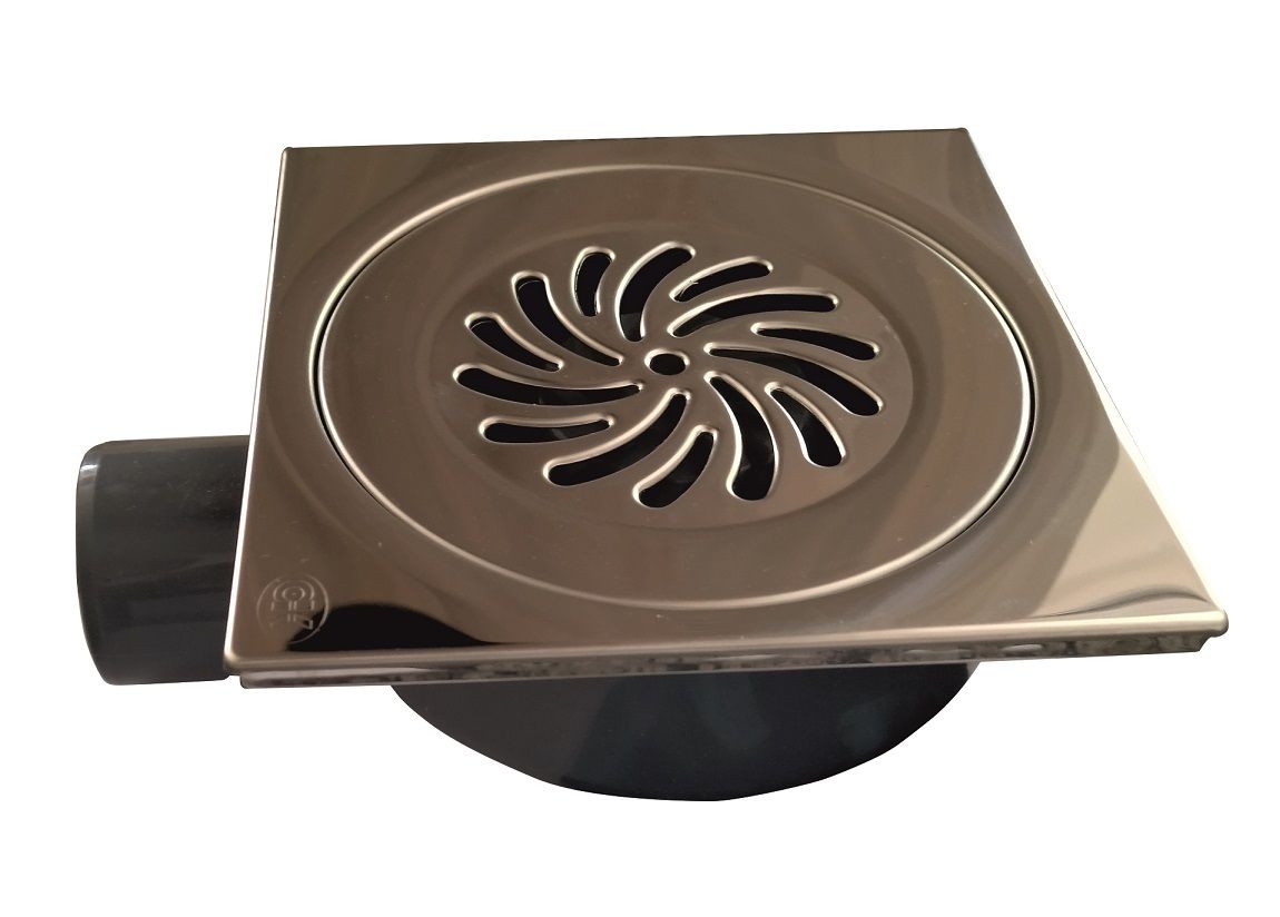 Shower Trap Drain Horizontal With Grid 150/150 Mm | Shop Today. Get it ...