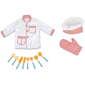 Chef Costume in Bag with Cooking Utensils | Shop Today. Get it Tomorrow ...