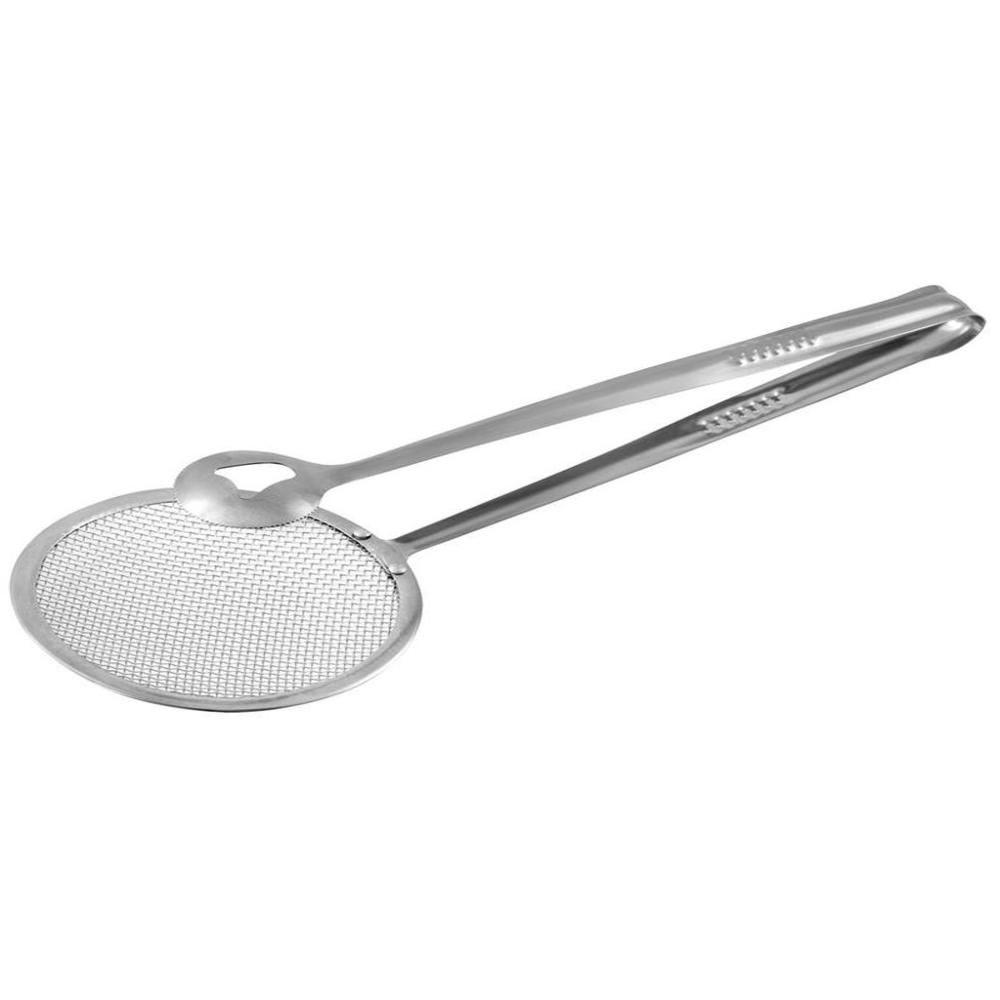 Stainless Steel Clamp Strainer Filter Spoon With Clip | Buy Online in ...